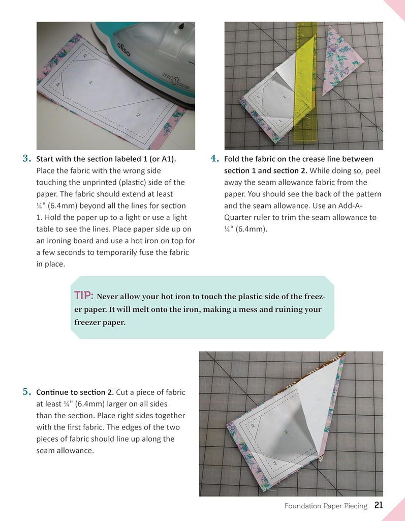 Ultimate Paper Piecing Reference Guide by Carolina Moore – Maleny Magic ...